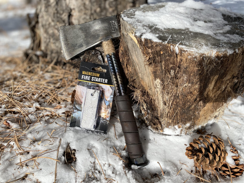 Light it up designs handmade welded rebar hatchets - Light It Up Designs